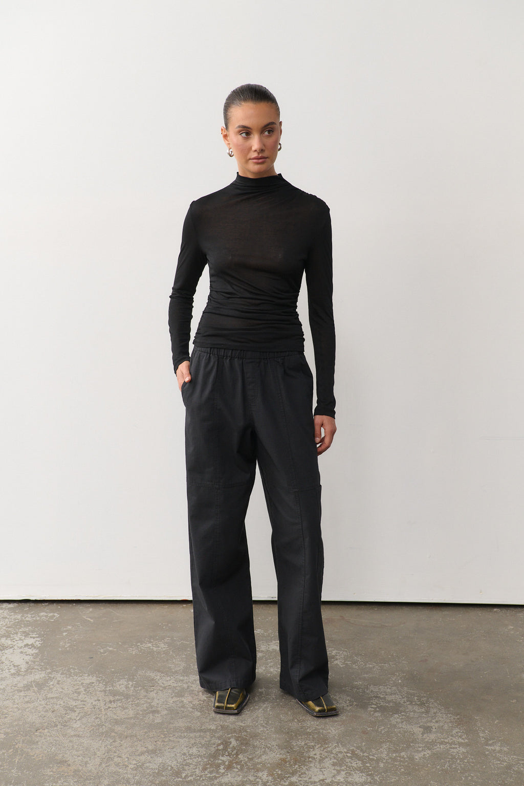 Melinda Tapered Pant - Black – RAEF The Label